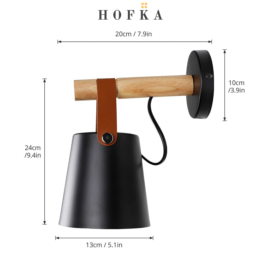Släppa Nordic Wall Lamp (Plug-In) - HOFKA